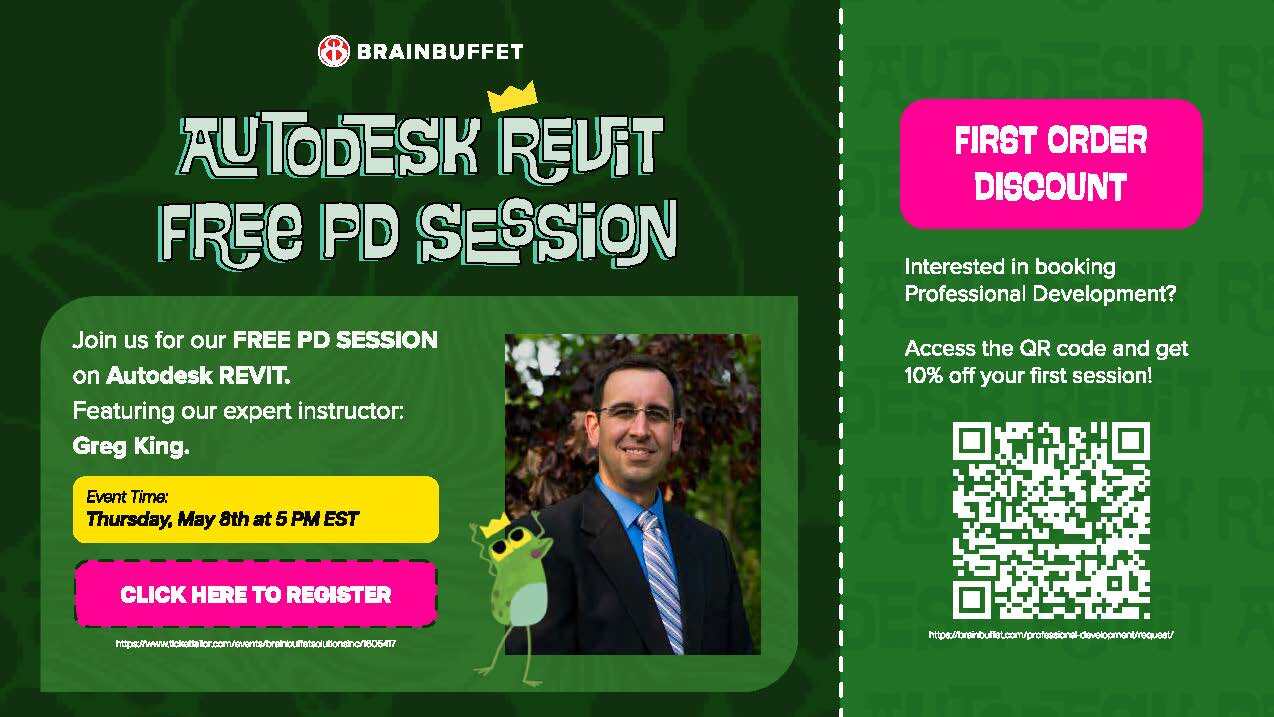 Autodesk Revit Free PD Session May 8th – BrainBuffet