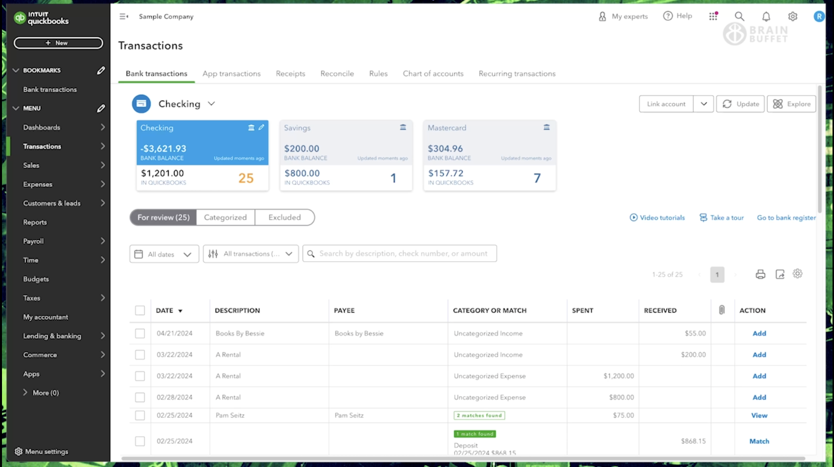 Intuit QuickBooks Online – BrainBuffet