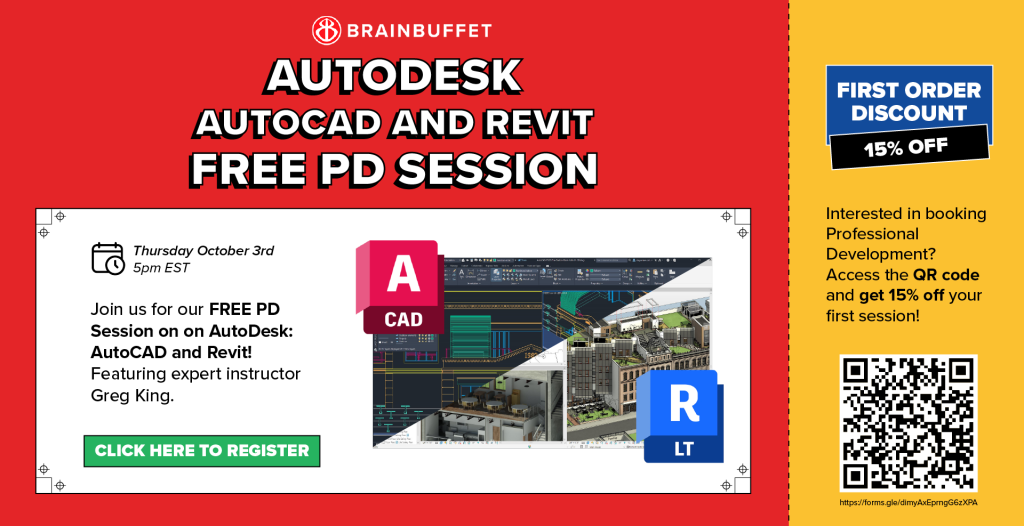 Join us for a free professional development session with BrainBuffet ...